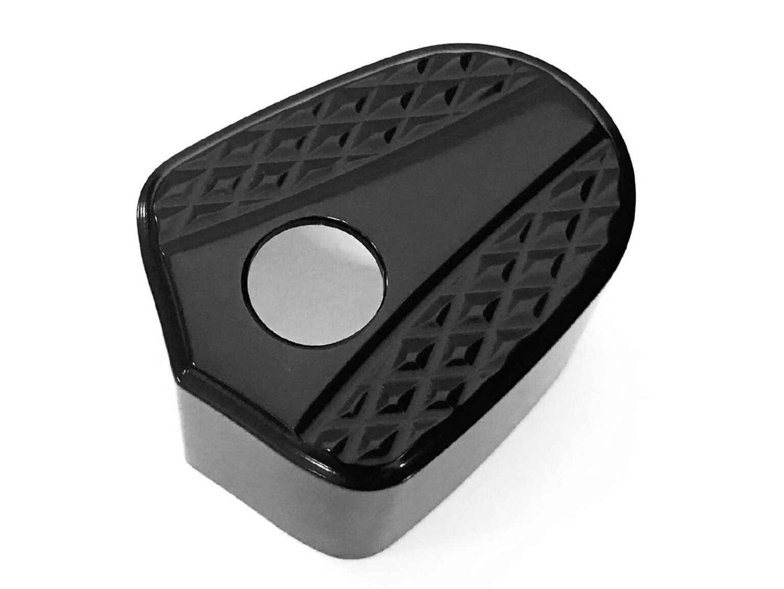 [#1111-X] Touring Ignition Switch Cover - All Black - JH CHOPPERS LLC