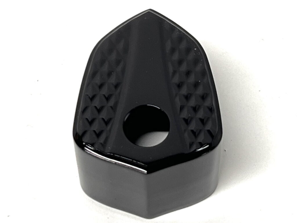 [#1111-X] Touring Ignition Switch Cover - All Black - JH Choppers